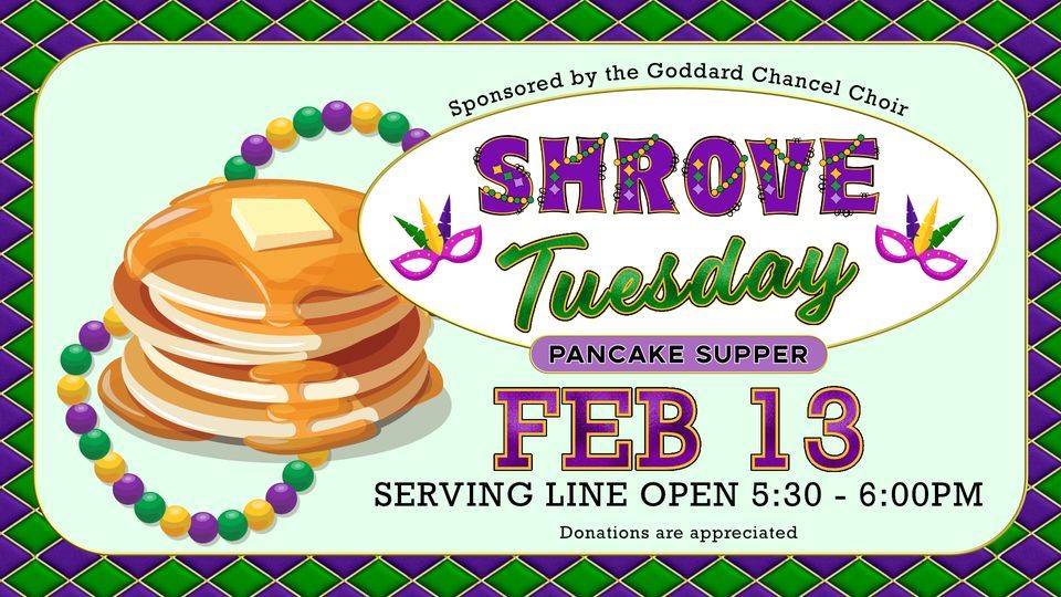 Shrove Tuesday Pancake Supper, Goddard United Methodist Church, Fort Smith, 13 February 2024 ...