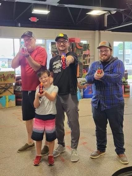 Dads vs Kids !! Nerf Battle, The War Zone - Springfield, Mo, June 16 ...