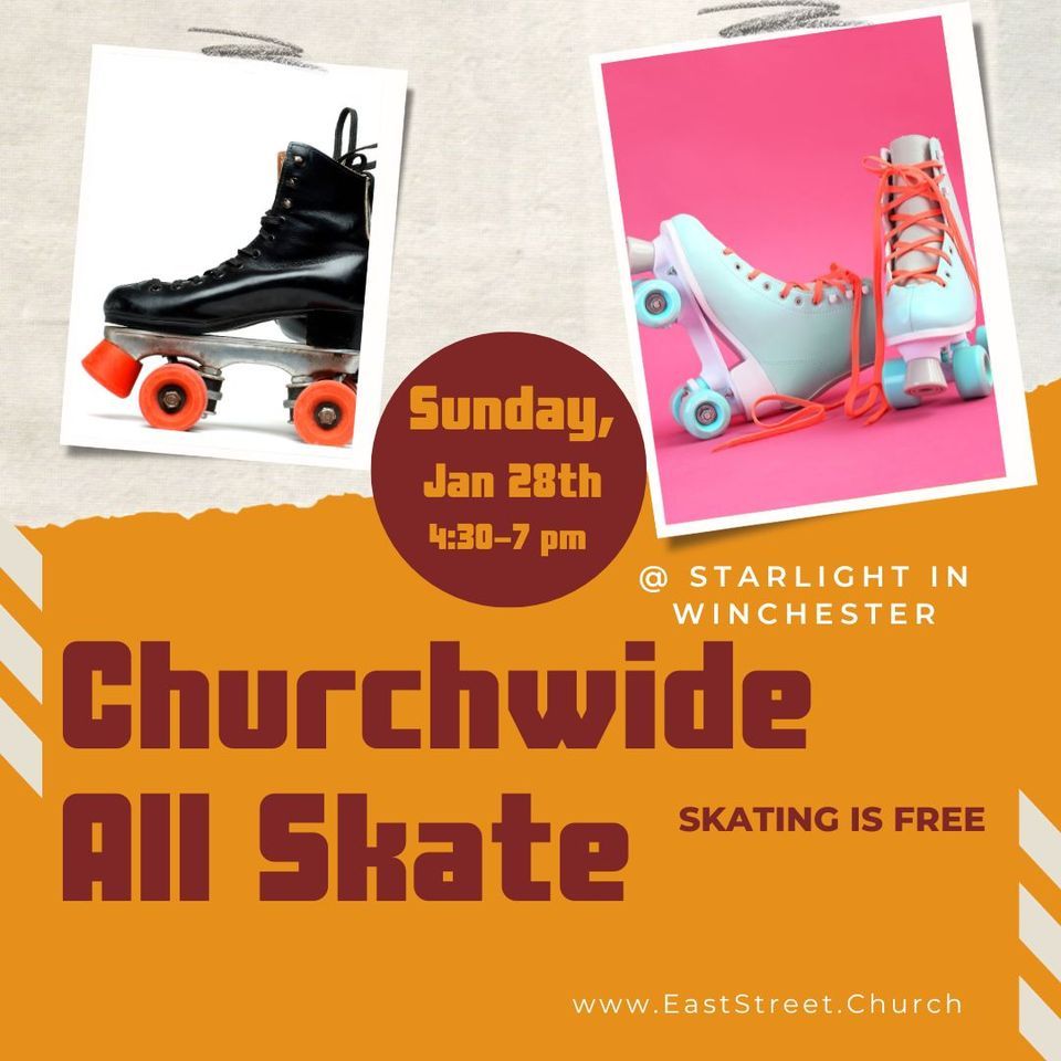 Churchwide All Skate, StarLite Skating Rink, Winchester, 28 January ...