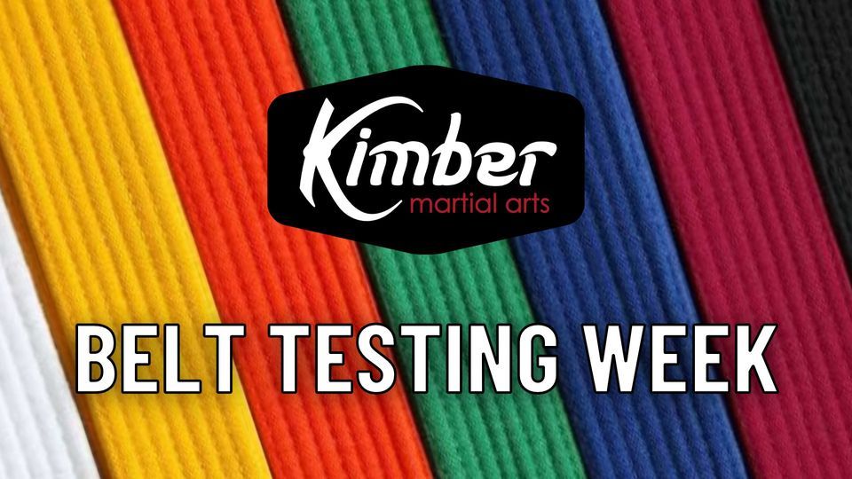 Fall Quarter Belt Testing 2023, Kimber Martial Arts, Deland, 4 December ...