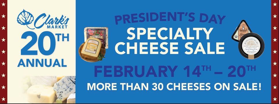 Presidents Day Specialty Cheese Sale, 700 W Colorado Ave Telluride, CO ...