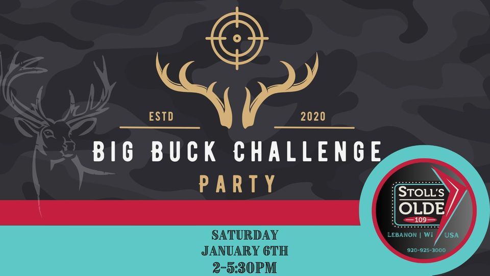 Big Buck Challenge Party, N866 County Road R Watertown, WI, United ...