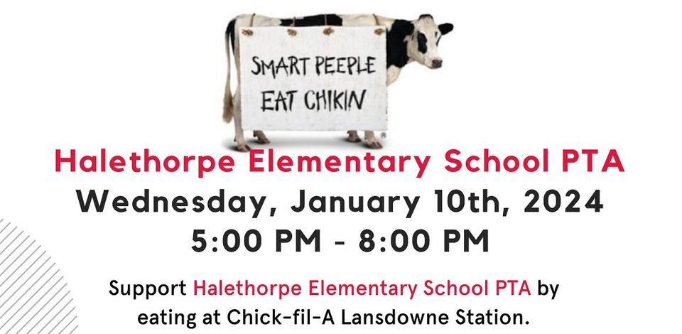 HES Spirit Night at Chick Fil A, Chick-fil-A Lansdowne Station (3599 ...