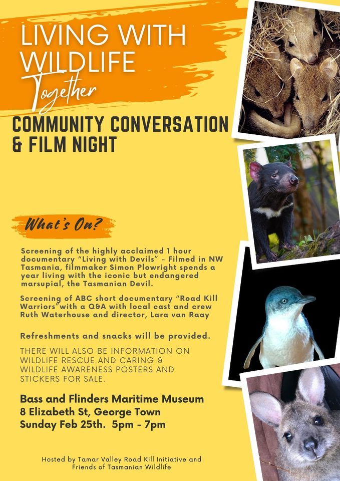 Community Conversation and Screening - Living with Wildlife, Bass ...
