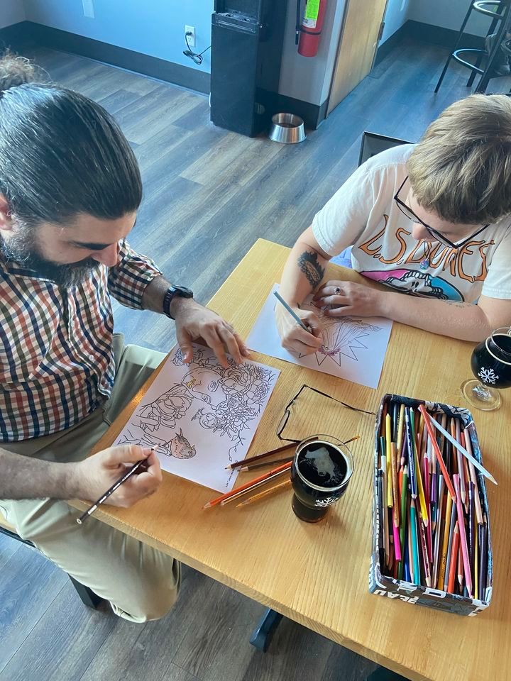 Adult Coloring Night , Snowbank Brewing, Fort Collins, 27 February 2024 ...