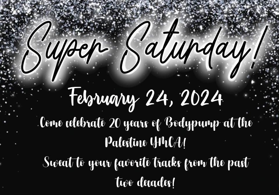 Super Saturday! 20th Anniversary , Palestine YMCA, 24 February 2024 ...