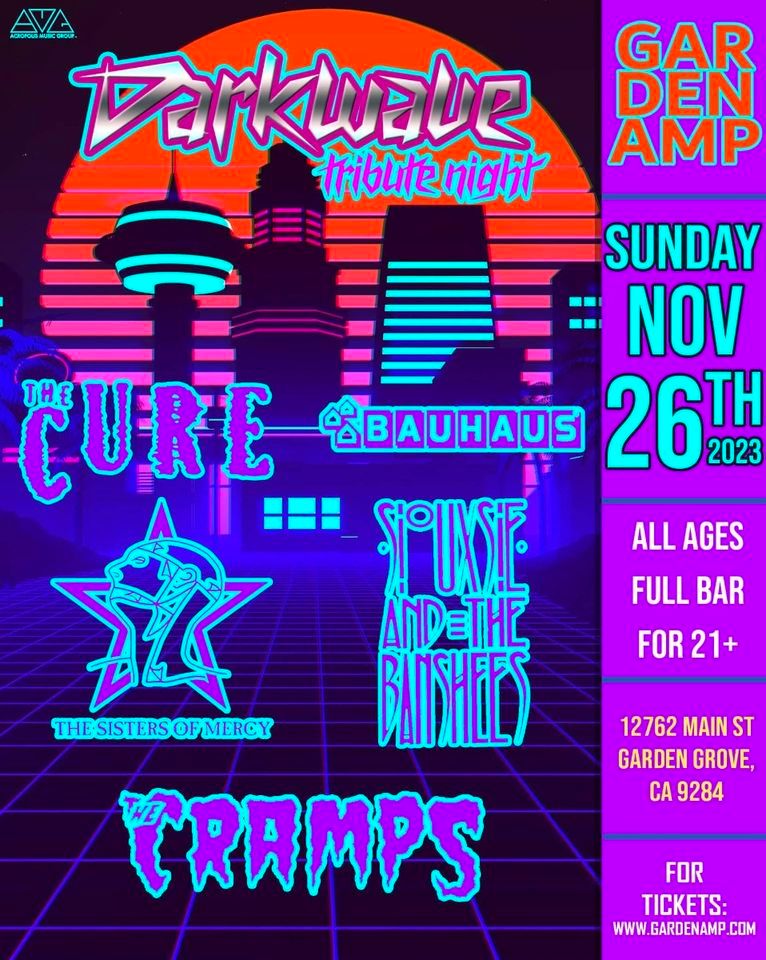 The Cure | Bauhaus | The Sisters Of Mercy | Siouxsie and the Banshees ...