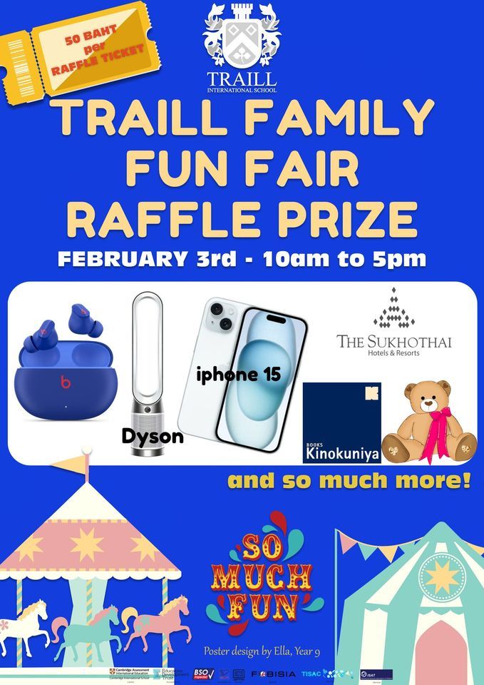 Traill Family Fun Fair , Traill International School, Bangkok, 3 ...