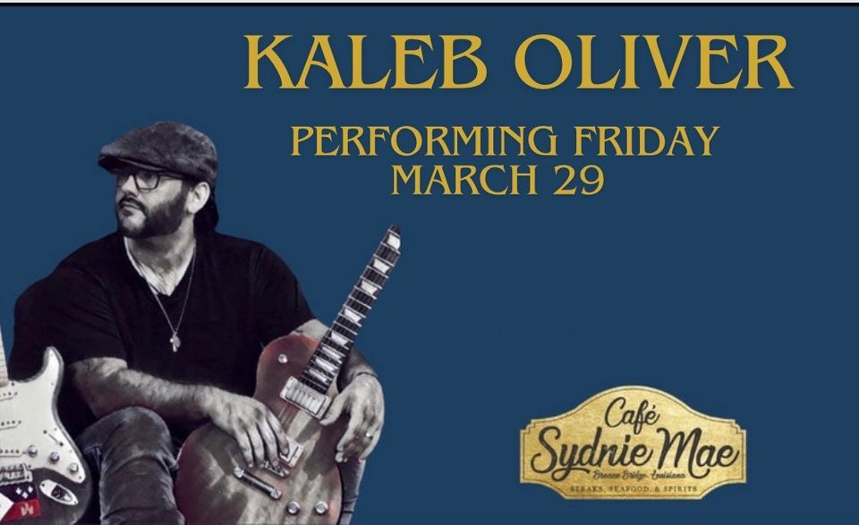 Kaleb Olivier LIVE!, 140 E Bridge St, Breaux Bridge, LA, 29 March 2024 ...