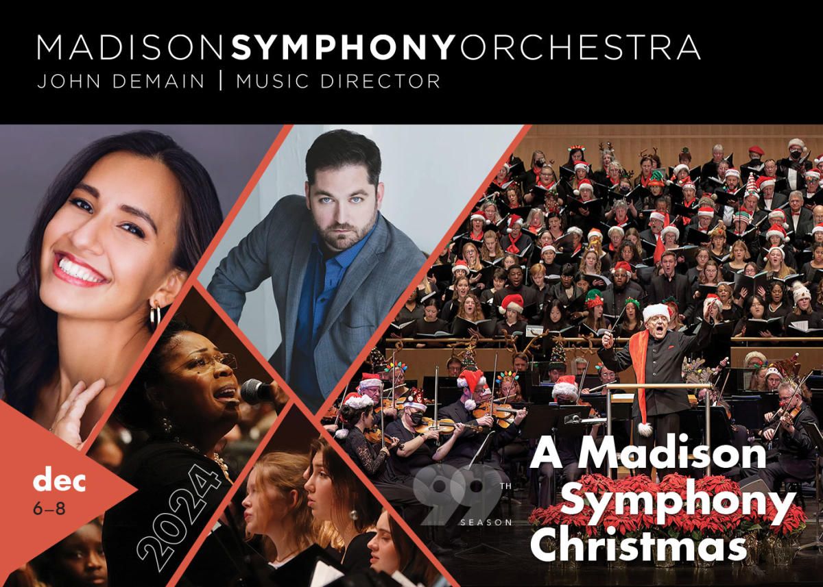Madison Symphony Orchestra: John DeMain - Madison Symphony Christmas ...