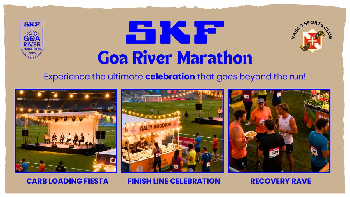 Goa River Marathon 2025, Chicalim Panchayat Ground, Karwar, 13 December ...