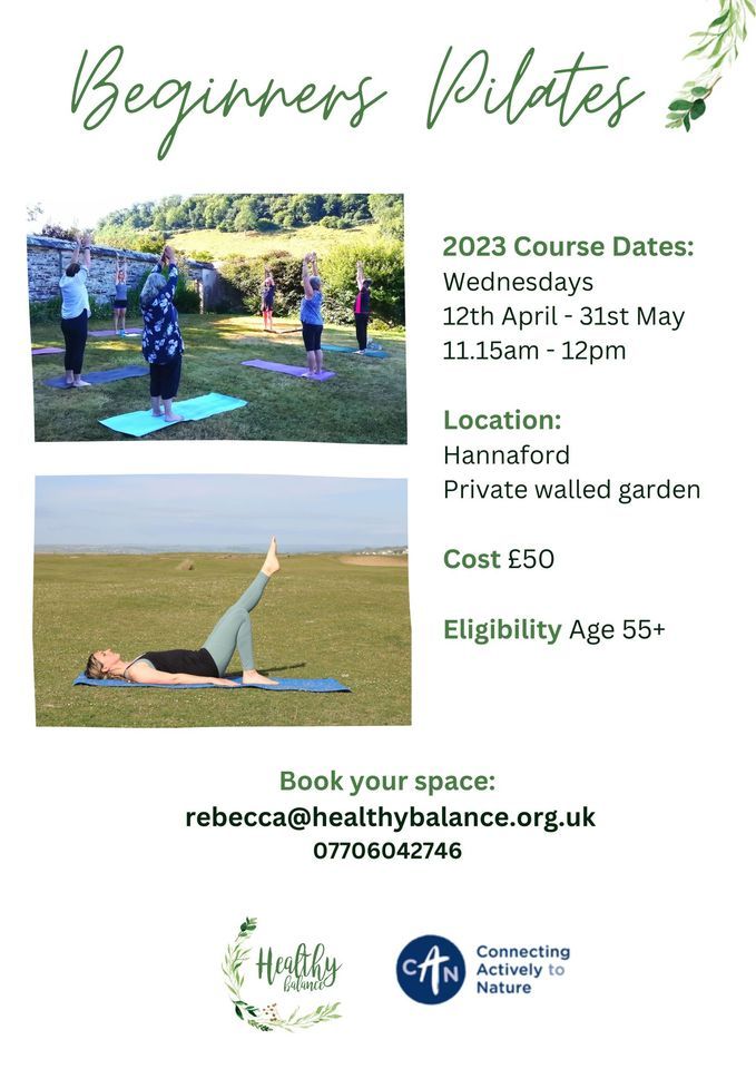 Beginners Outdoor Pilates Connecting Actively to Nature (CAN) Course ...