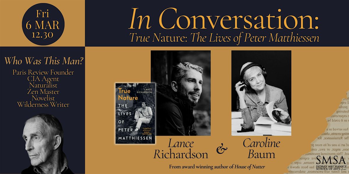 In Conversation with Caroline Baum & Lance Richardson, Sydney Mechanics ...