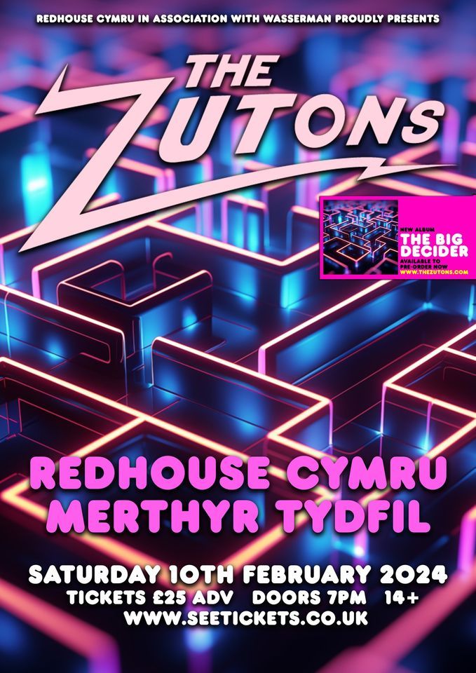 The Zutons, Redhouse Cymru, Merthyr Tydfil, 10 February 2024 | AllEvents