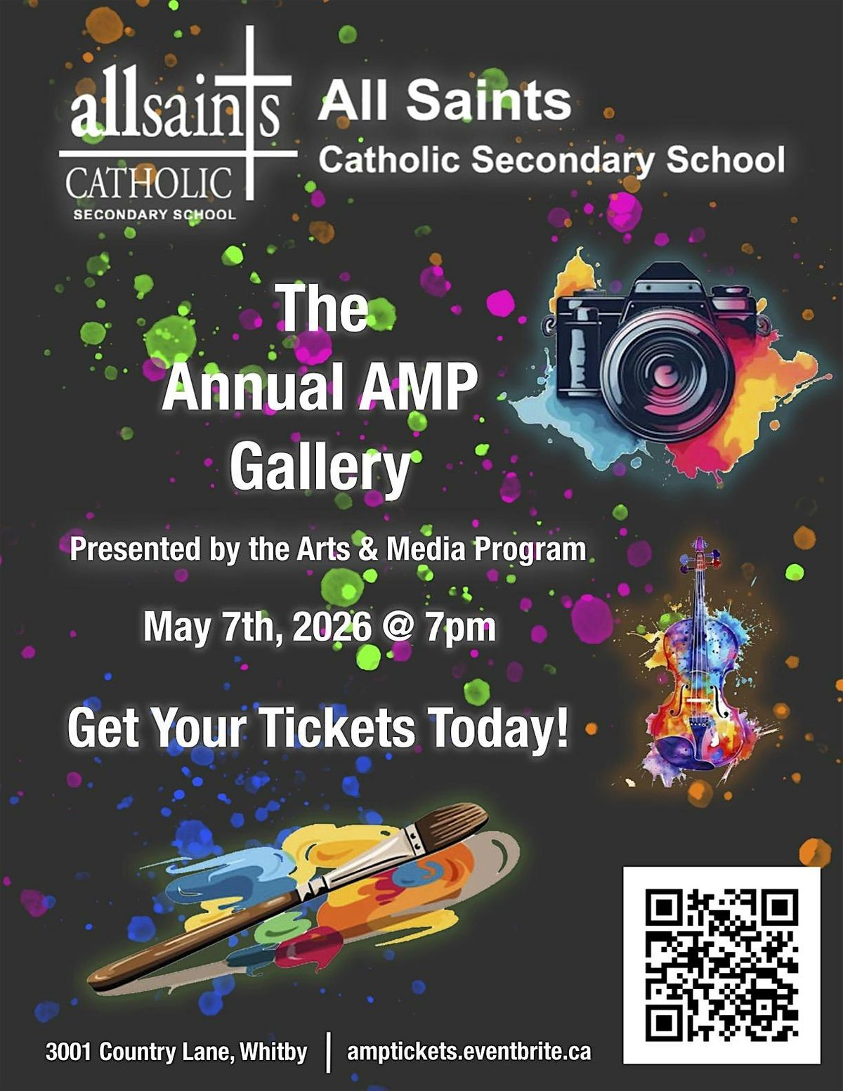 AMP Media and Visual Art Showcase, All Saints Catholic Secondary School ...