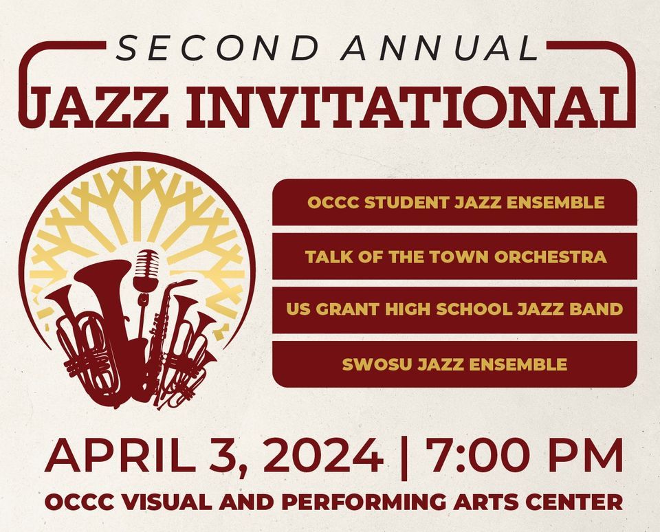 OCCCs 2nd Annual Jazz Night, Visual and Performing Arts Center at OCCC ...