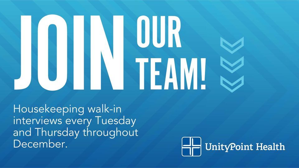 Housekeeping Walk-In Interviews, 2720 Stone Park Blvd, Sioux City, IA ...