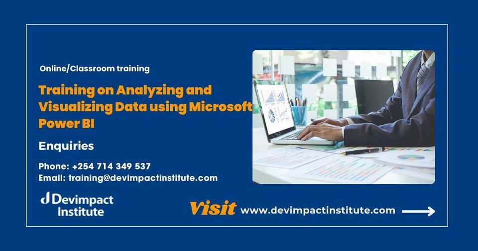 Training on Analyzing and Visualizing Data using Microsoft Power BI, Best Western Plus Meridian ...