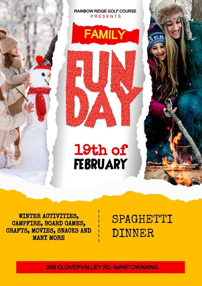 Family Day Fun, Rainbow Ridge Golf Course, Tobermory, 19 February 2024 ...