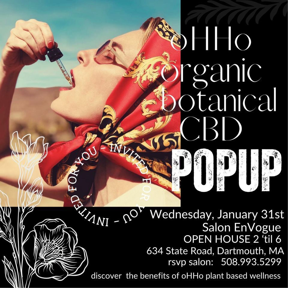 CBD pop up , Salon En Vogue, North Dartmouth, 31 January 2024 ...