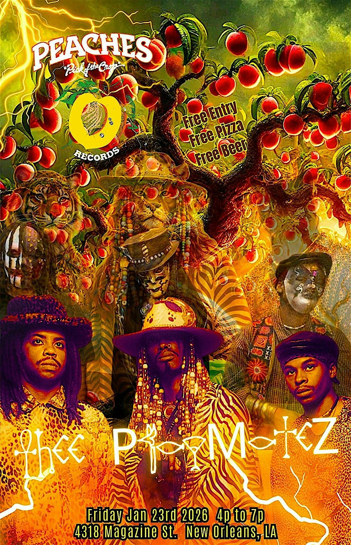 Peaches Records Happy Hour presents: Thee PlayMateZ (Exotik Funk ...