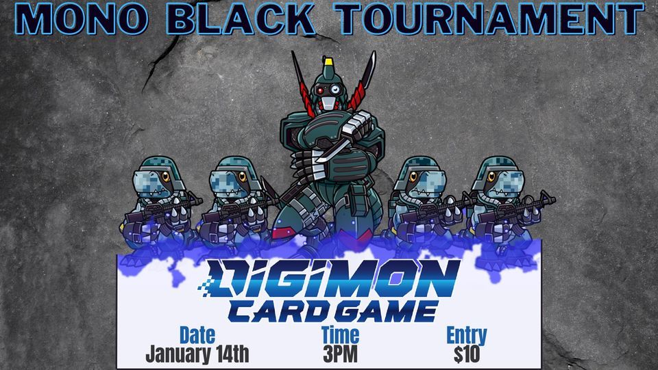 Digimon Mono Black Tournament, Heroic Adventures, Edwardsville, 14 ...
