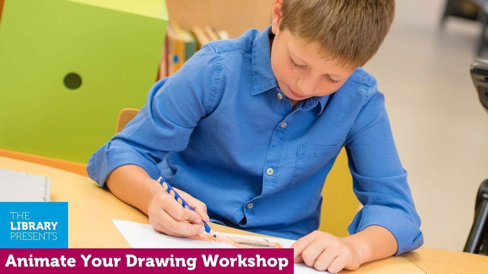 Animate Your Drawings Workshop, Wisbech Library, Wisbech Library, 1 ...