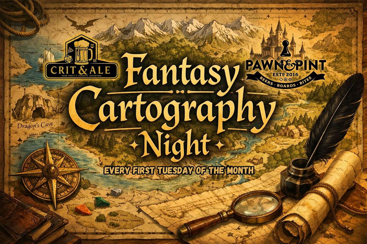 Fantasy Cartography Night, Pawn and Pint, Kansas City, 3 February to 1 ...