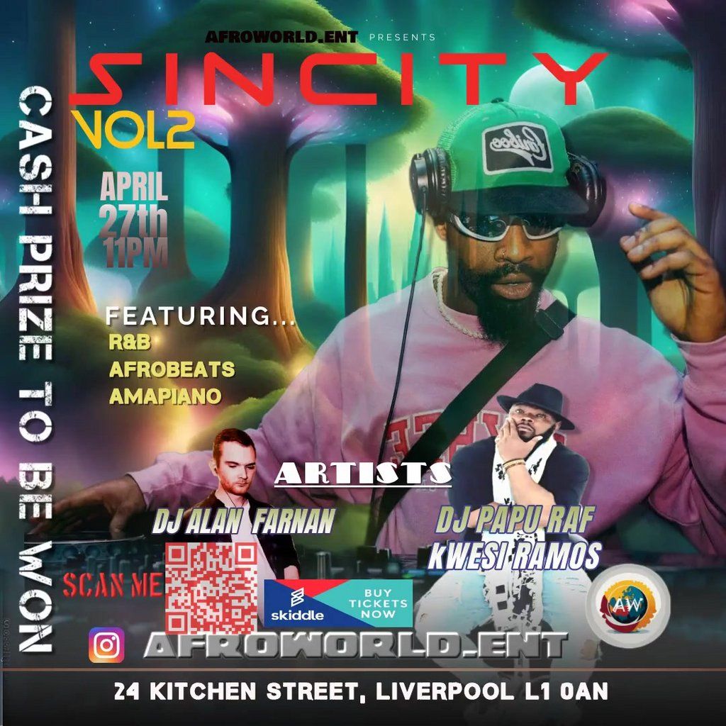 SinCity Vol. 02, 24 Kitchen Street, Liverpool, 27 April to 28 April ...
