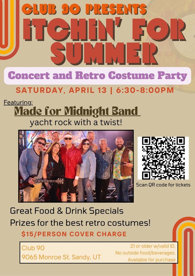 Itchin for Summer Concert and Retro Costume Party, 9065 Monroe St ...