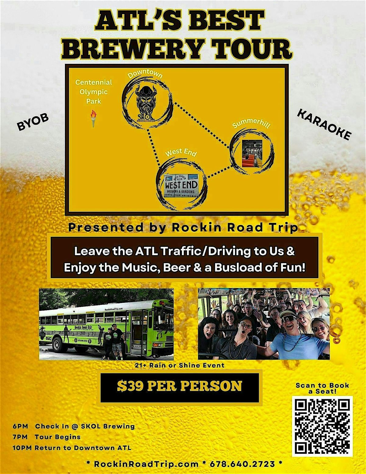 ATL's Best Brewery Tour on MON 6/22 – Things to Do in Atlanta | AllEvents