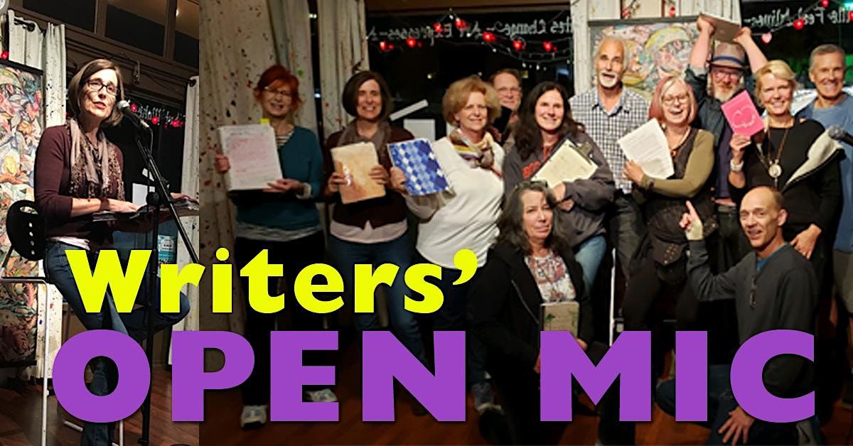 Writers Open Mic - 2nd Fridays on AllEvents.in | Online Events