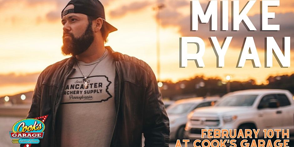 Mike Ryan at Cooks Garage, Cook's Garage, Lubbock, February 10 2024 ...