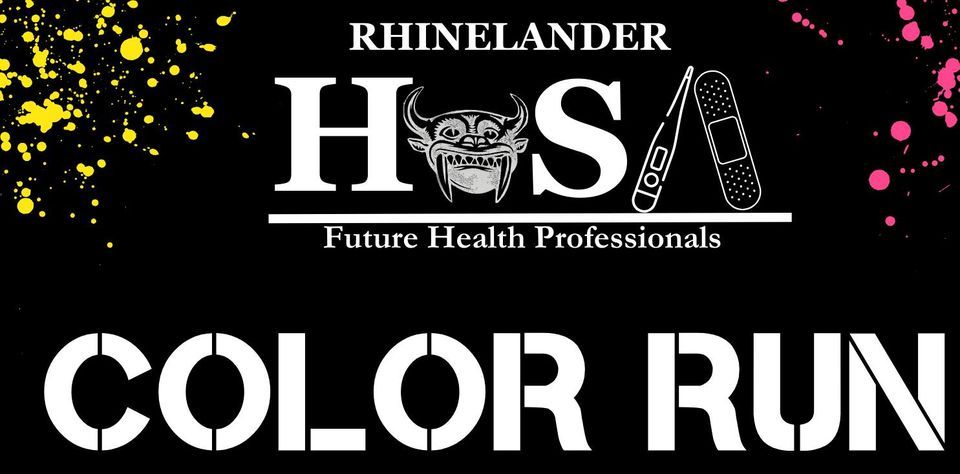 HOSA 2nd Annual Color Run!, Hodag Dome, Rhinelander, 18 May 2024 ...