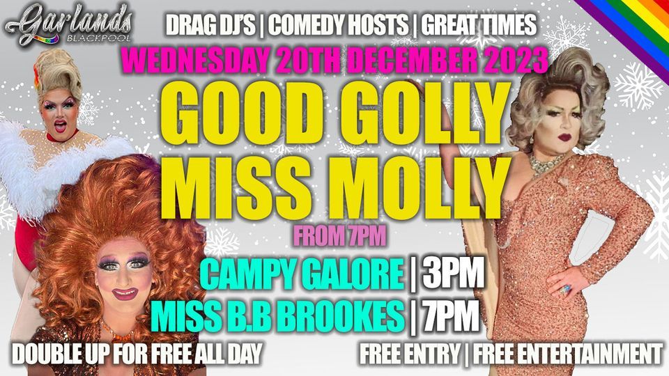 Good Golly Miss Molly @ Garlands Blackpool [Cabaret] FREE ENTRY ...