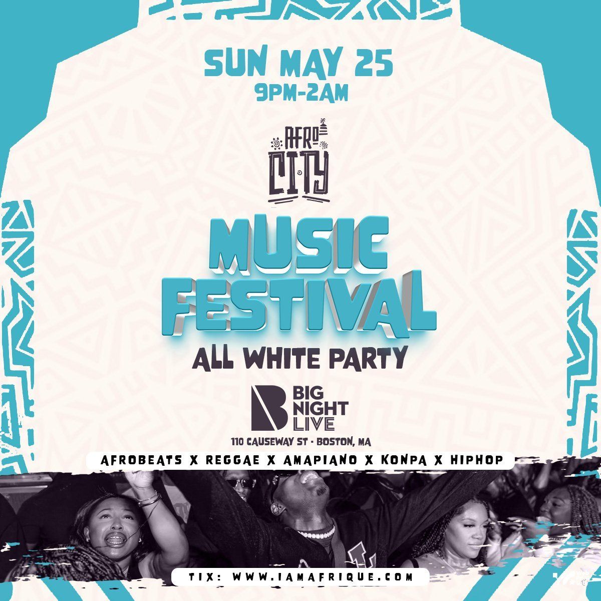 AfroCity Music Festival at Big Night Live, Big Night Live, Boston, 30 August 2025 | AllEvents