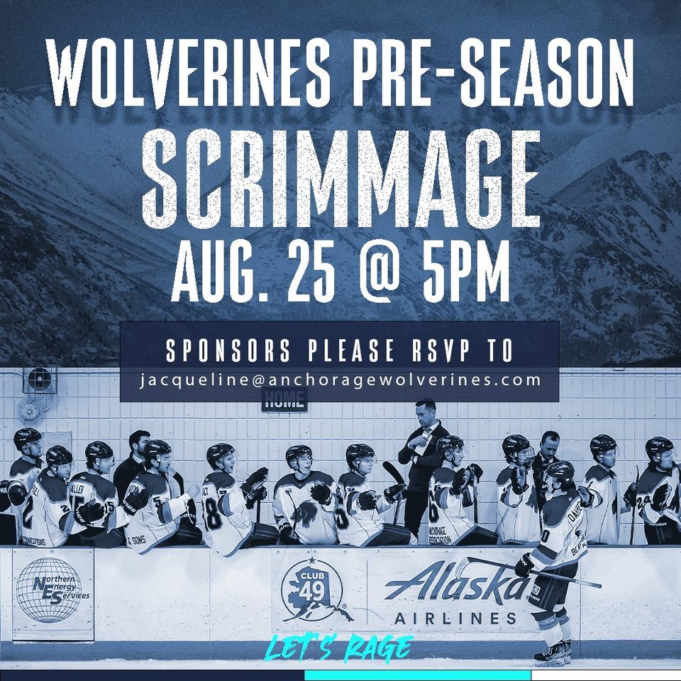Tailgate & Scrimmage with the Anchorage Wolverines, Ben Boeke Indoor ...