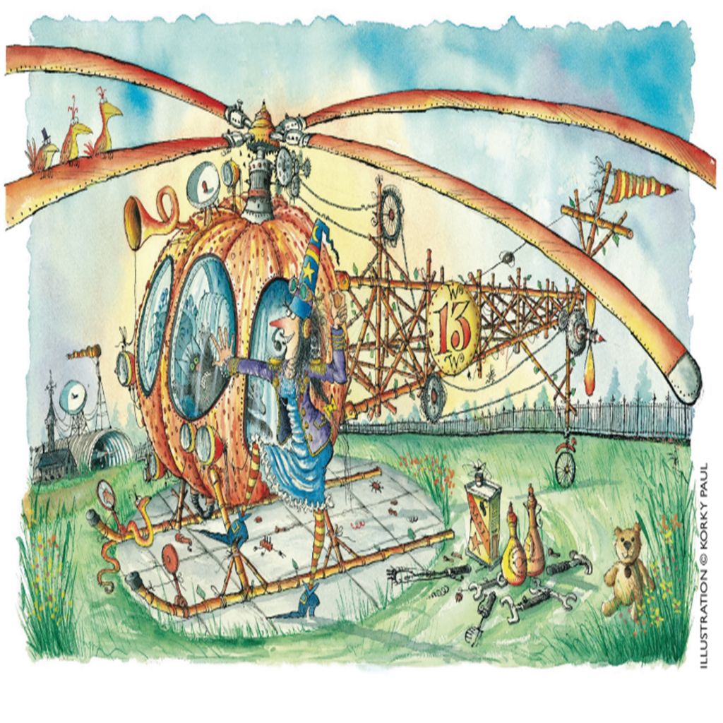 Korky Paul’s Magic of Illustration (with a flying visit from Winnie and ...