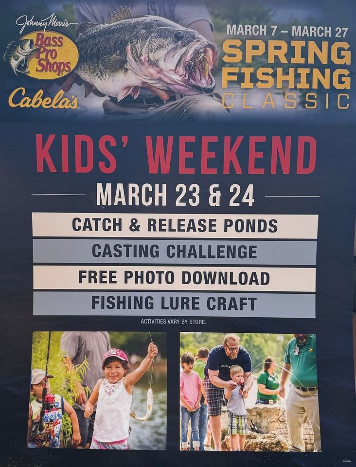 Kids Weekend! , 1 Bass Pro Dr, Little Rock, AR, 23 March to 24 March ...