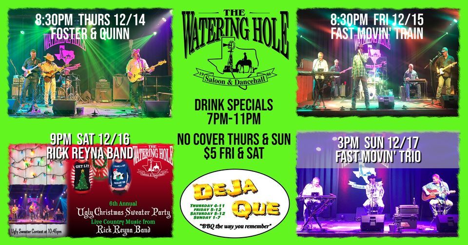 Live Music Weekend 12/14-12/17 at Watering Hole Saloon, NB, TX, Watering Hole Saloon & Dancehall ...
