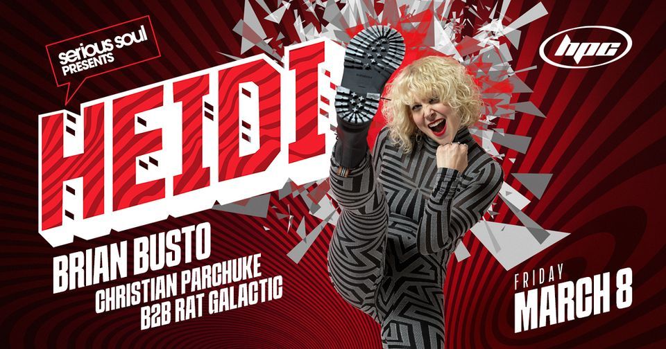 DJ HEIDI (Hi-Jacked, London) at The Hyde Park Cafe, 1806 West Platt ...