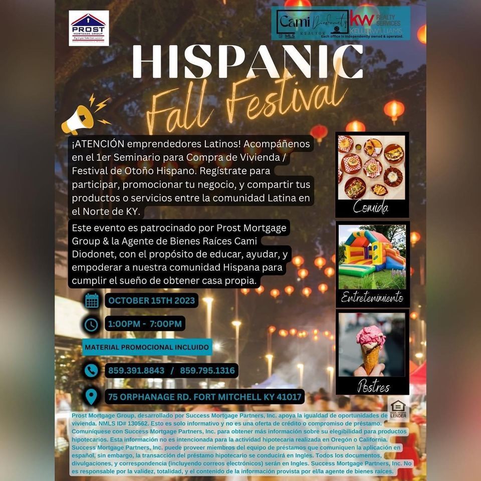 Hispanic fall festival , The Market of Fort Mitchell, Villa Hills, 15 ...