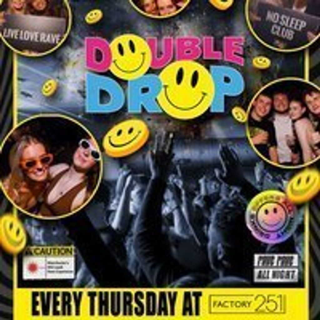 DOUBLE DROP! Factory MCRs favourite Thursday, FAC 251 The Factory ...