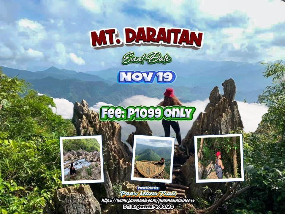 Mt. Daraitan + Tinipak River, Daraitan, Tanay Rizal, Cainta, 19 ...