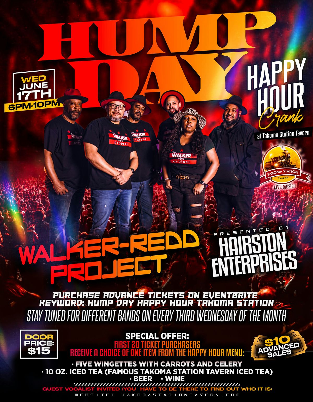 Hump Day Happy Hour, Takoma Station Tavern, Washington, 17 June 2026 ...