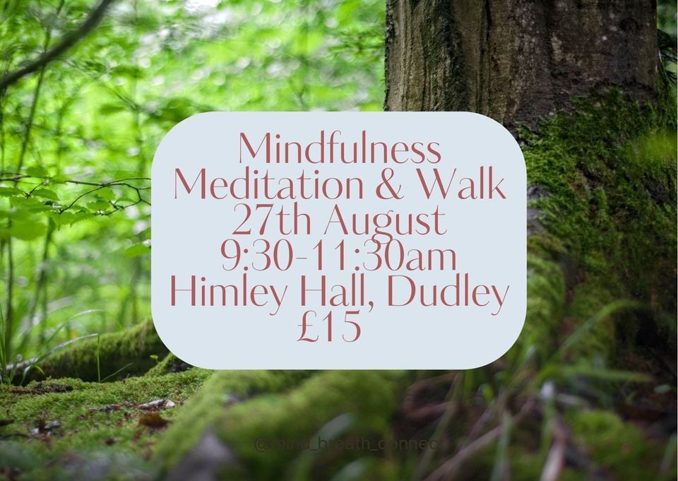 Summer Mindfulness Walk , Himley Hall and Park, Dudley, August 27 2023 ...