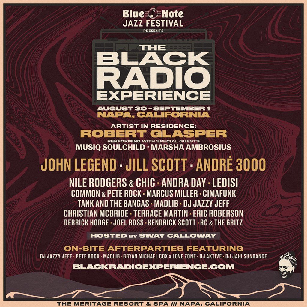 The Black Radio Experience: John Legend Jill Scott & Andre 3000 - 3 Day ...