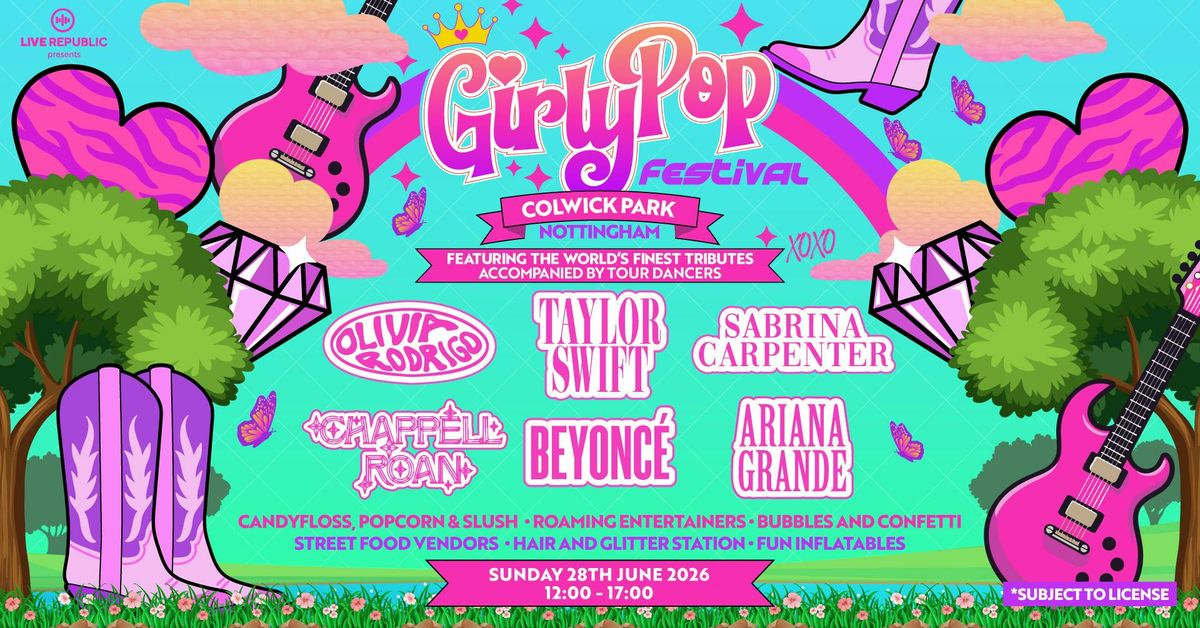 GirlyPop Live | Colwick Park, Nottingham, Colwick Country Park, Carlton ...