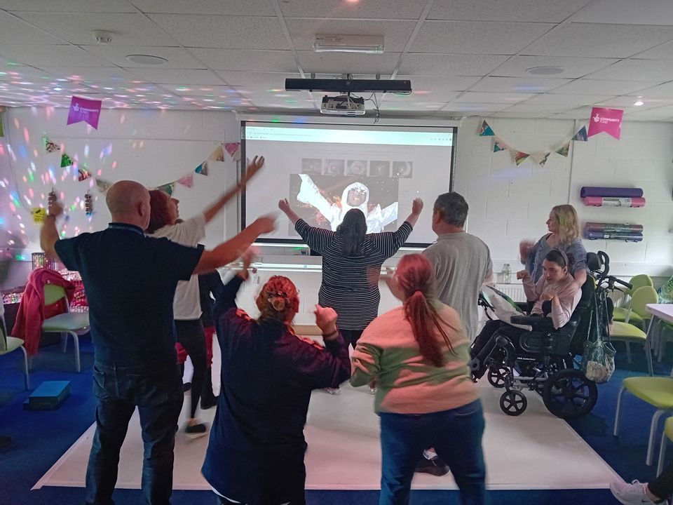 Crimbo Games & Line Dancing, Happy Times Activity & Yoga Centre, Kirkby ...