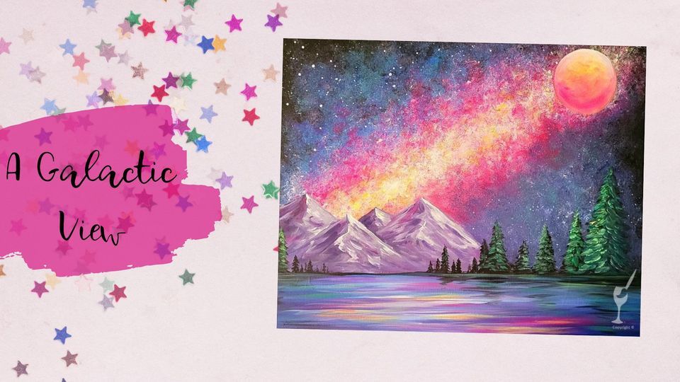 Black Light GLOW pARTy! - A Galactic View, Painting with a Twist (Lone Tree, CO), Castlewood, 30 ...